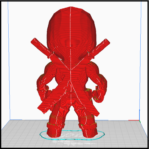 Free STL file Deadpool chibi style 🎮 ・3D printing template to download ...