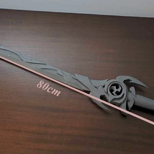 ⚔️ Genshin Impact Mistsplitter Reforged | Cosplay prop・ 3D File for 3D ...