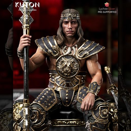 👾 Conan・ 3D File for 3D printing・Cults