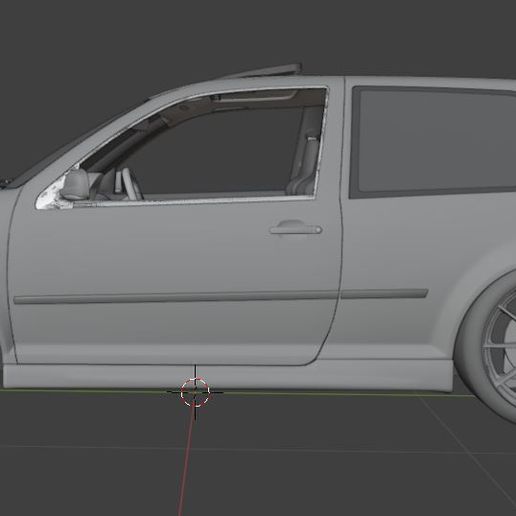 🏌️ GOLF IV - VW GOLF 4・ STL File for 3D printing・Cults