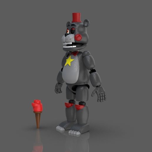 🦵 FIVE NIGHTS AT FREDDY'S LEFTY ARTICULATED FIGURE AND EXTRA LEG FOR ...