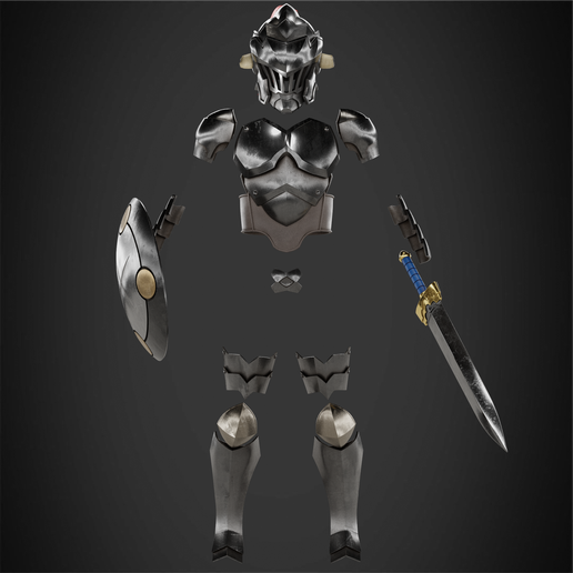👺 Goblin Slayer Full Armor Bundle for Cosplay・ 3D File for 3D printing ...