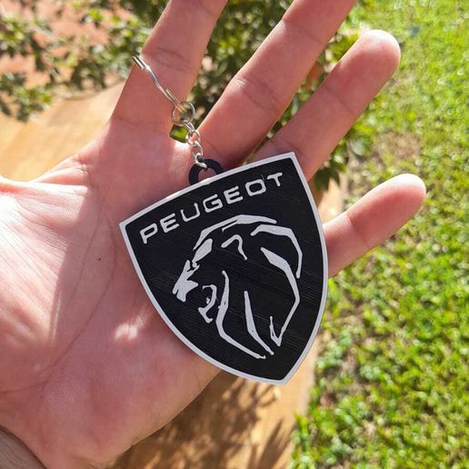 STL file Peugeot key ring 🚙 ・3D printable model to download・Cults