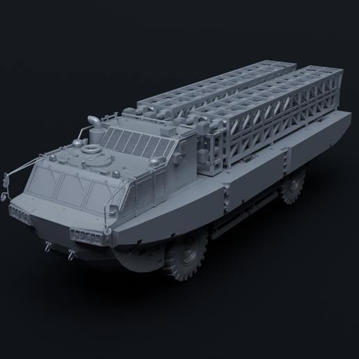 3D file JGSDF Type 94 Beach Minelayer 2 in 1 🏖️ ・Model to download and ...