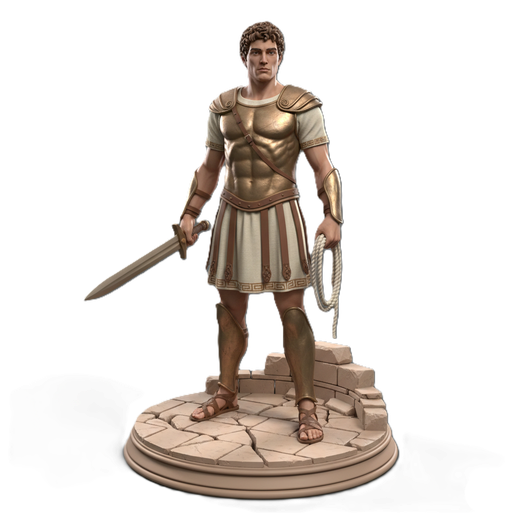 🏛️ Theseus - Greek Mythology Collection・ STL File for 3D printing・Cults