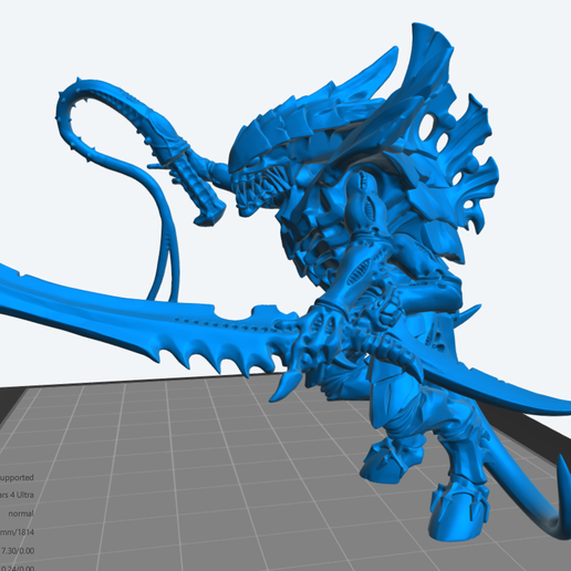 🐛 Fighting prime bug with whip and sword・Free STL File for 3D printing ...