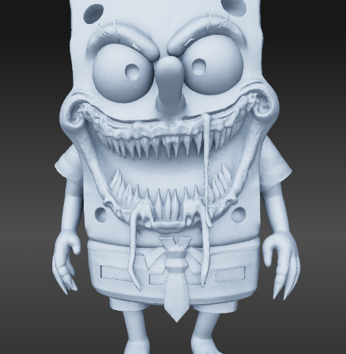 zombie spongebob