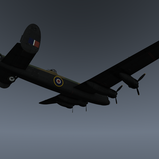 STL file Lancaster B Mk III 🚁 ・3D printable model to download・Cults