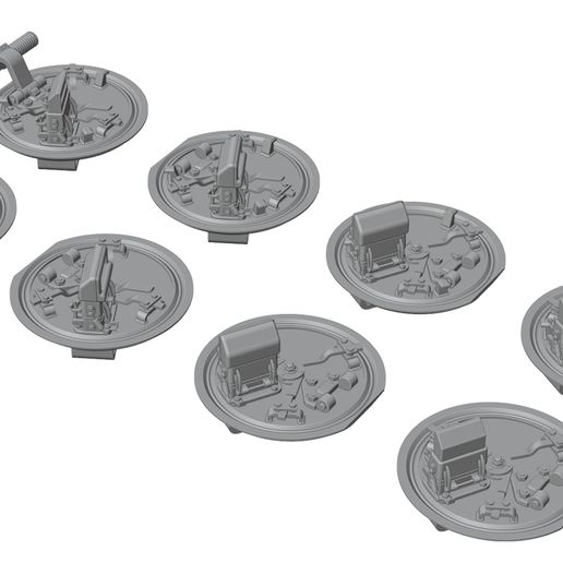 🐅 1:35 Tiger I driver's hatches・ 3D File for 3D printing・Cults