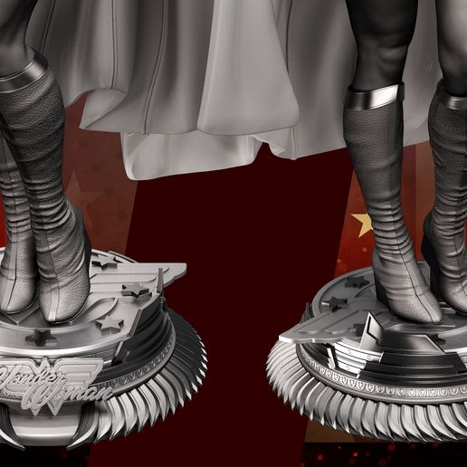 👩 Wonder Woman - Lynda Carter Sculpture 1/6 ready for printing・Free 3D ...