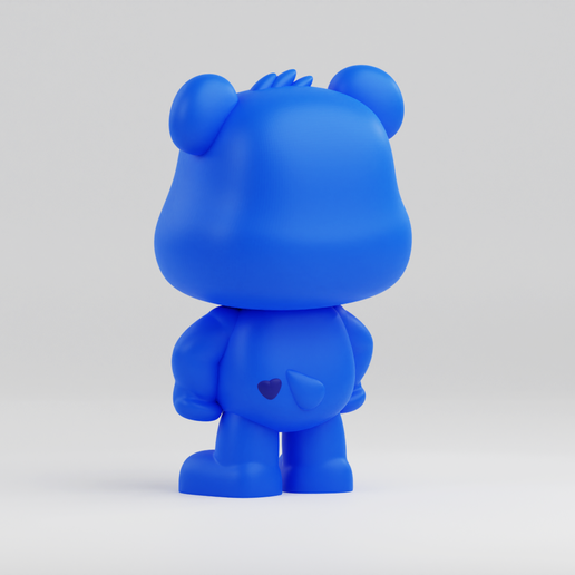 🐻 Grumpy Bear funko pop from the Care Bears franchise・ STL File for 3D ...