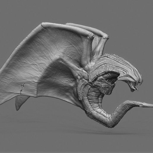 🧛 VAMPIRE DRAGON・ STL File for ・Cults