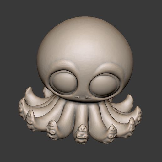 🐙 Octopus・ STL File for 3D printing・Cults