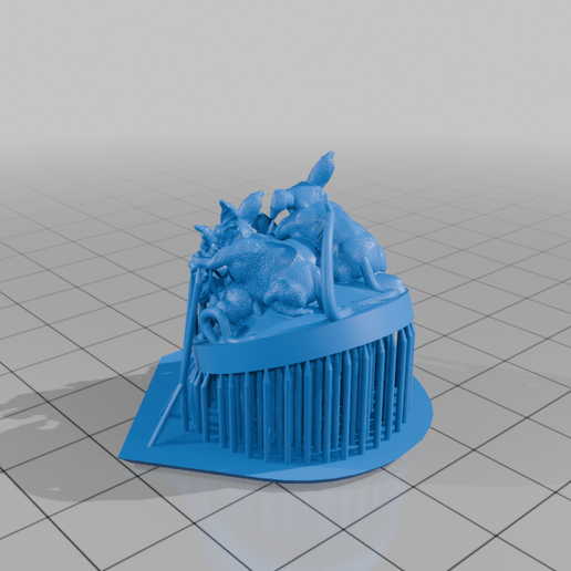 🎲 Gremishka Swarm + Variants (DND / TTRPG)・Free 3D File for ・Cults