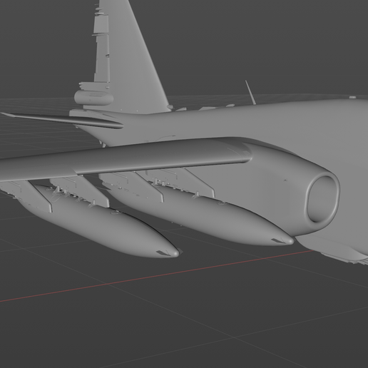 ️ Digital 3D model of the Soviet Su-39 fighter・ OBJ File for 3D ...