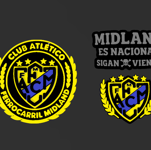 🛡️ Logo chop Club Atletico Ferrocarril Midland Club・ STL File for 3D ...