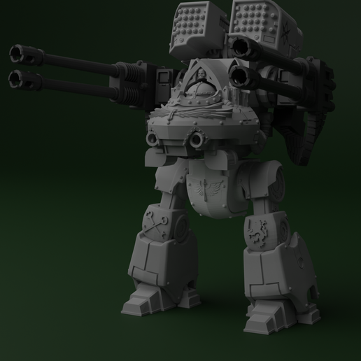 3D file Deredeo Dreadnought from Dark Angels 🦸 ・3D printing idea to ...