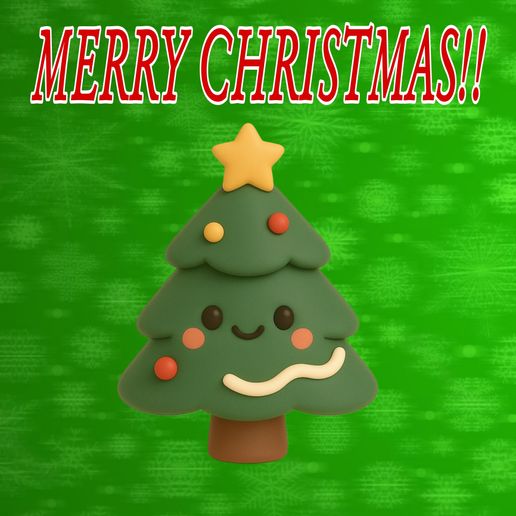 chibi christmas tree