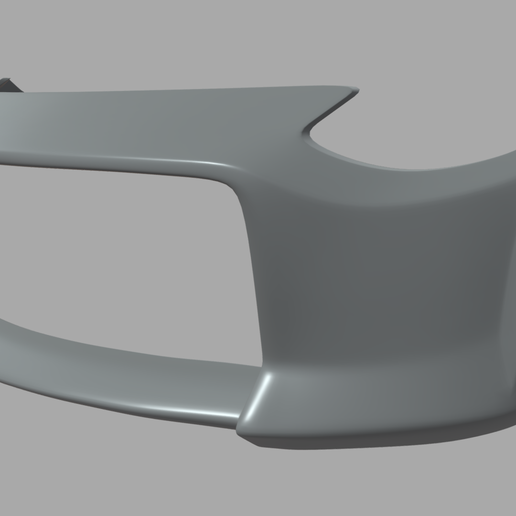 🇯🇵 Front bumper Nissan 400Z・ STL File for ・Cults