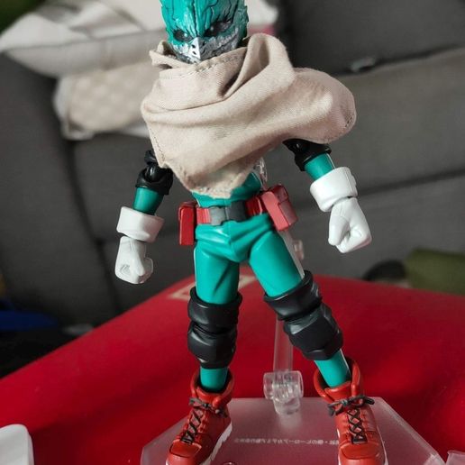 🦸‍♂️ Dark deku Head Sculpt for Revoltech / Figma : my hero academia ...