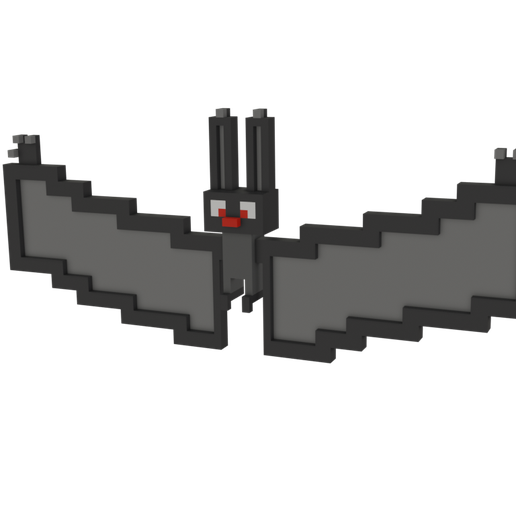 🦇 Bat low poly・Free STL File for 3D printing・Cults