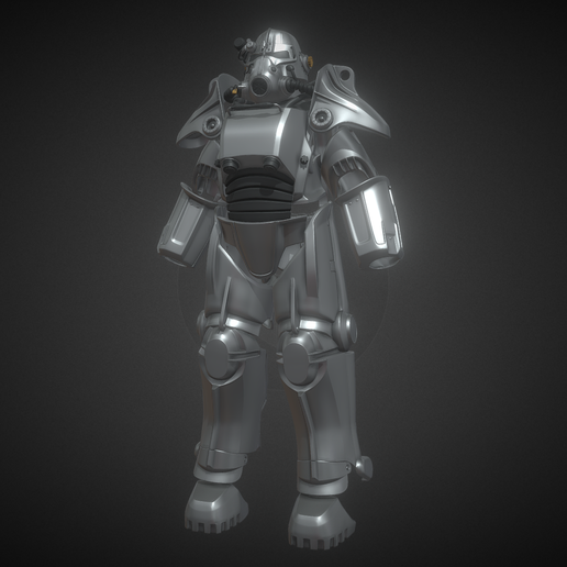 🦸 FALLOUT POWER ARMOR T45・ 3D File for 3D printing・Cults