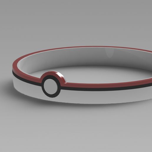 STL file Pokeball plate (Pokemon vase) 🐉 (STEP)・Design to download and ...