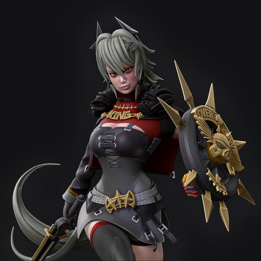 🤴 Caesar King | ZZZ Zenless Zone Zero・ 3D File for 3D printing・Cults