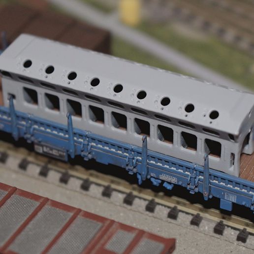 🚗 N Scale Ship's Diesel Engine Load・ STL File for 3D printing・Cults