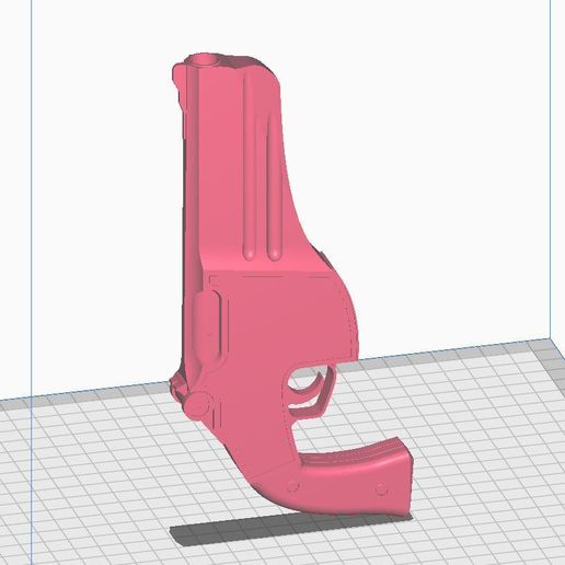 STL file steam punk / art deco .45 acp pistol, fancy Broomhandle, 😤 ・3D ...