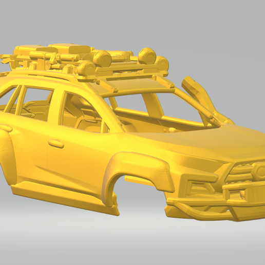 🚗 toyota rav 4・ STL File for 3D printing・Cults