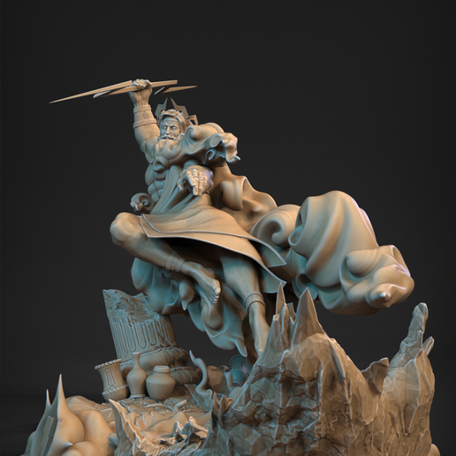 🇬🇷 ZEUS from HADES II・ 3D File for 3D printing・Cults