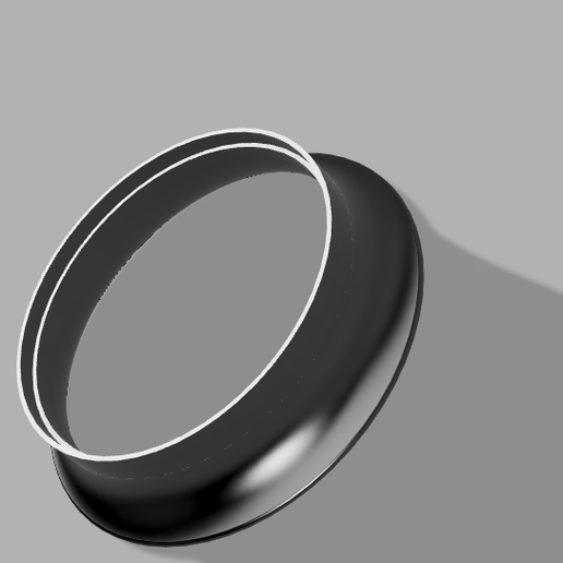 STL file 12 inch subwoofer port flare 👽 ・3D printer design to download ...