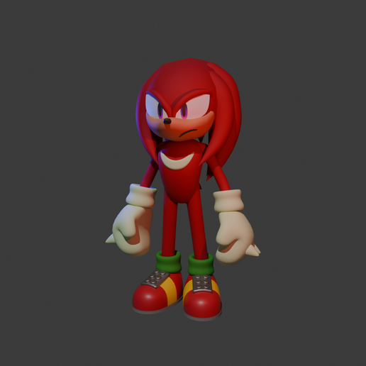 🎲 Knuckles・ STL File for 3D printing・Cults