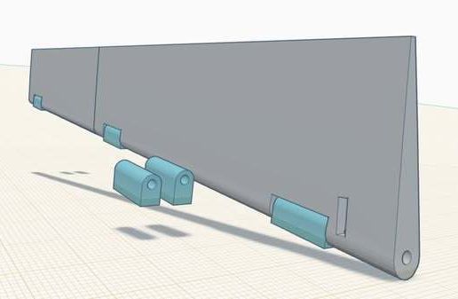 🧑‍🔧 Stallion Hinged Rudders & Ailerons・ STL File for 3D printing・Cults