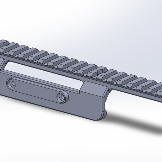 🎲 StG-44 Rail mount・Free STL File for 3D printing・Cults