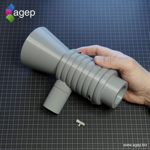 📣 Human Scale Working LEGO Megaphone・Free STL File for ・Cults