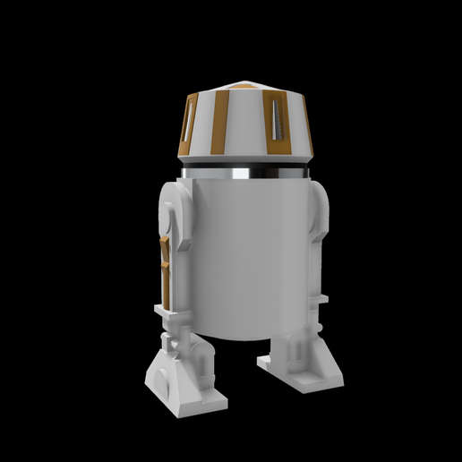 ⭐ Star Wars Vintage Style Astromech/R6 Unit Figure Kit・ 3D File for 3D ...