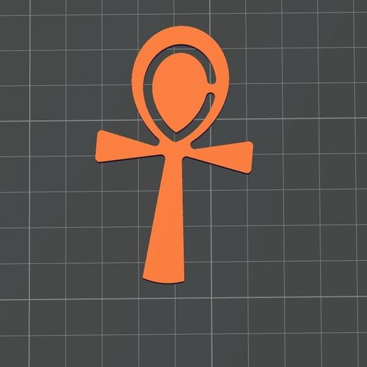 🔖 Ankh Bookmark – Ancient Egyptian Style 3D Printable STL・Free STL File ...