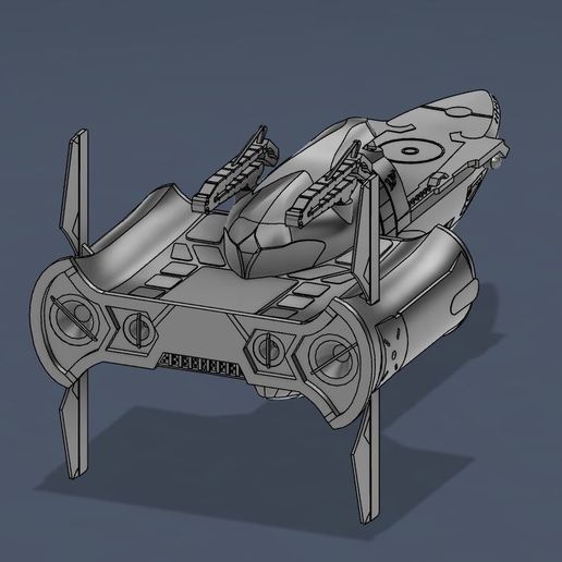 🚢 BEBOP ship・Free OBJ File for 3D printing・Cults