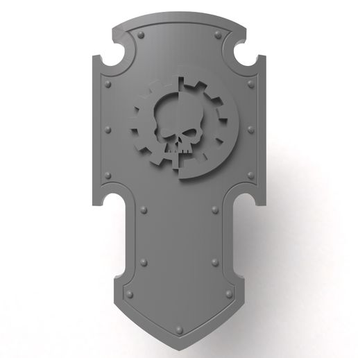🛡️ Adeptus Mechanicus relic shield・Free STL File for 3D printing・Cults