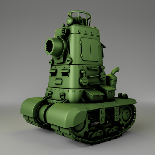 🪖 NOP-03 Sarubia Tank (Metal Slug)・ 3D File for 3D printing・Cults