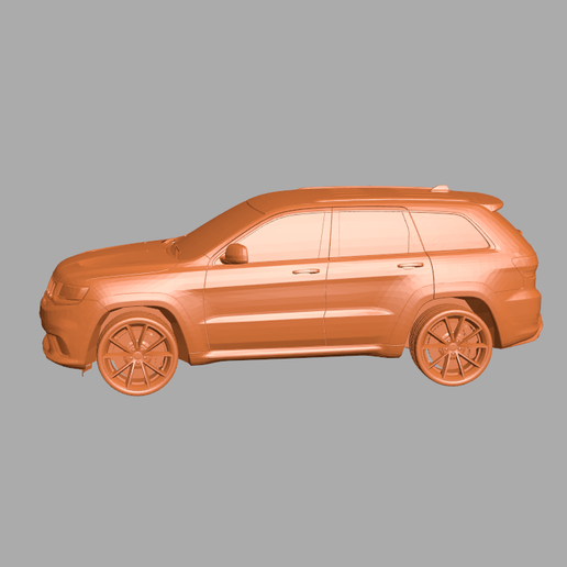 🏠 Jeep Grand Cherokee Trackhawk.・ STL File for 3D printing・Cults