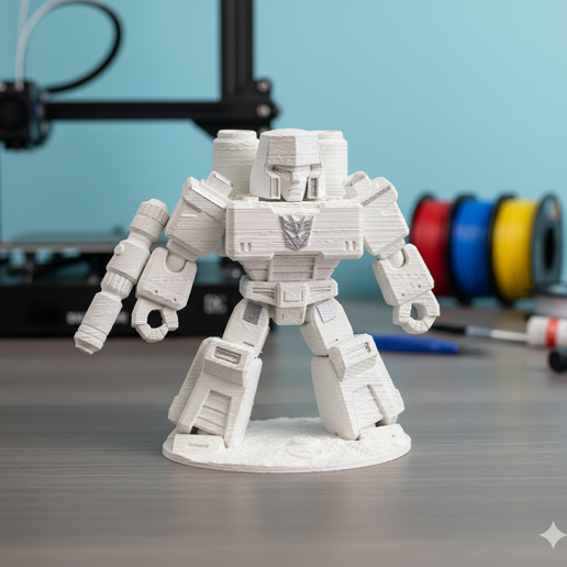🤖 MEGATRON・ STL File for 3D printing・Cults