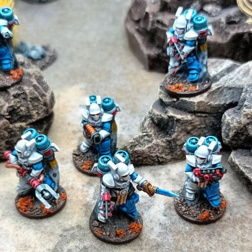 🛰 The Promised Jump Infantry (Mystic Space, 15/18mm)・Free STL File for ...