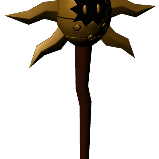 STL file Wizardmon staff Digimon 🐉 ・3D print design to download・Cults