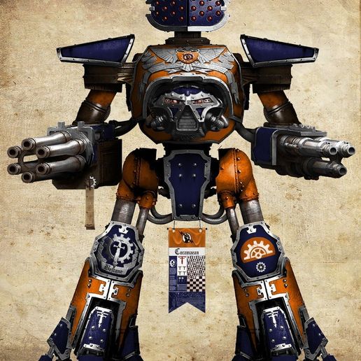 🎲 Dreadnought warmaster V (stl)・Free 3D File for 3D printing・Cults