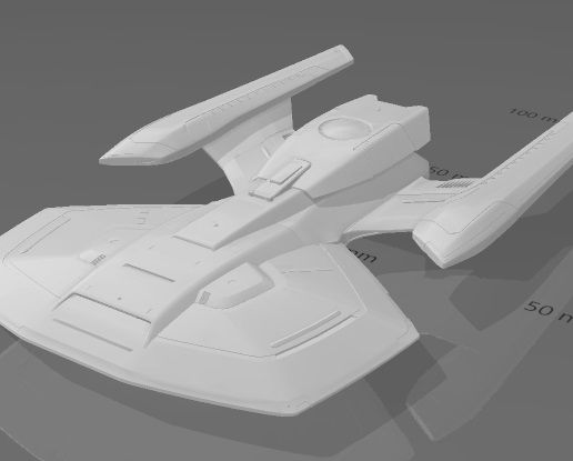 🧪 STO - Federation - Chekov Intel Science Warship・Free STL File for 3D ...