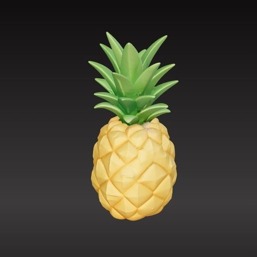 🍍 Pineapple・ STL File for 3D printing・Cults