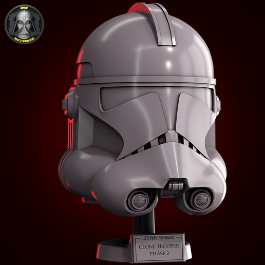 🪖 Clone Trooper - Phase 2 - Life size・ 3D File for ・Cults